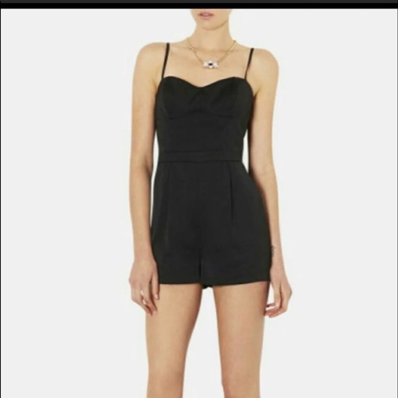 Topshop | Dresses | Tuxedo Romper | Poshmark